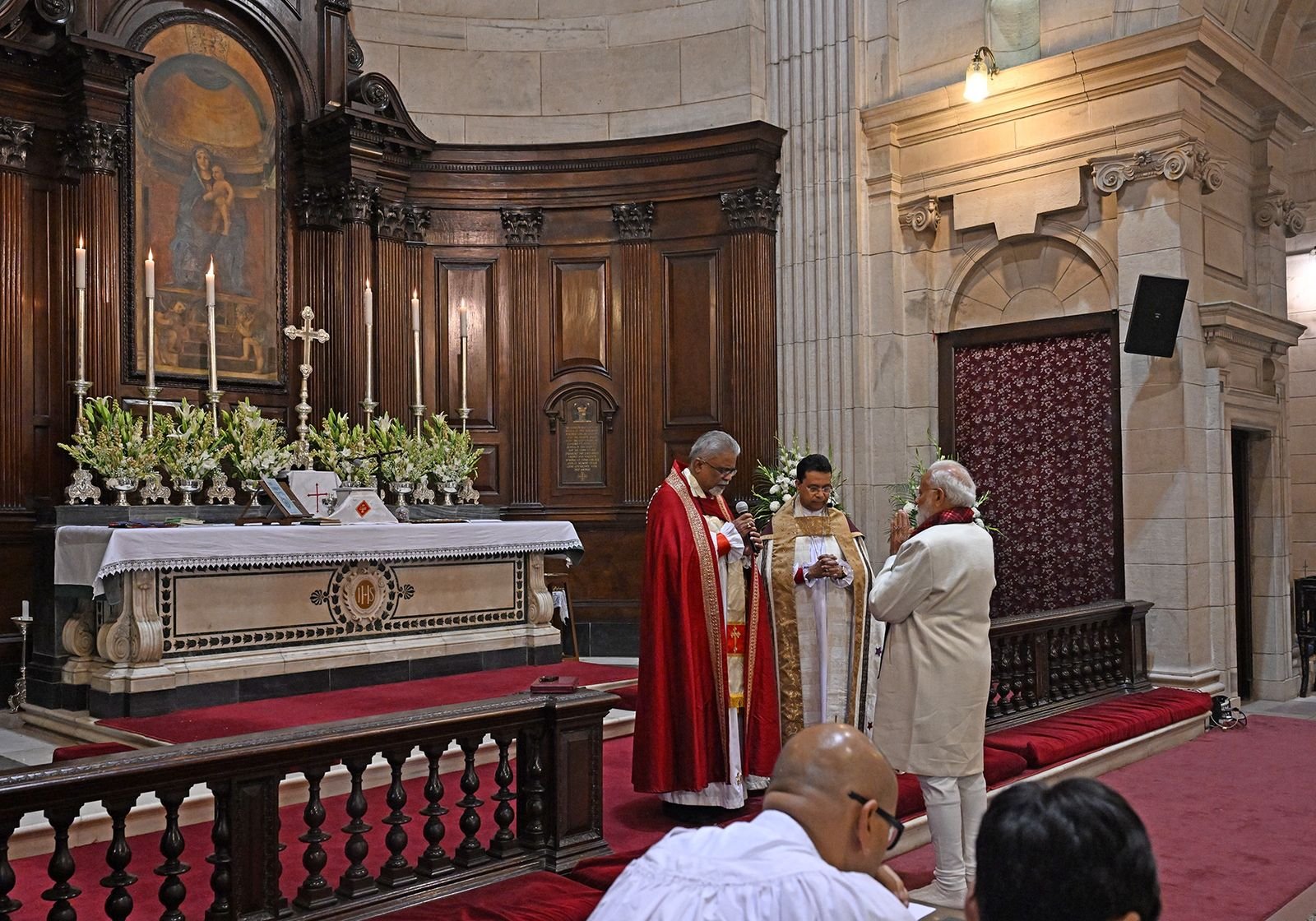 PM Modi attends Christmas Prayers at Delhi Cathedral - The News Insight