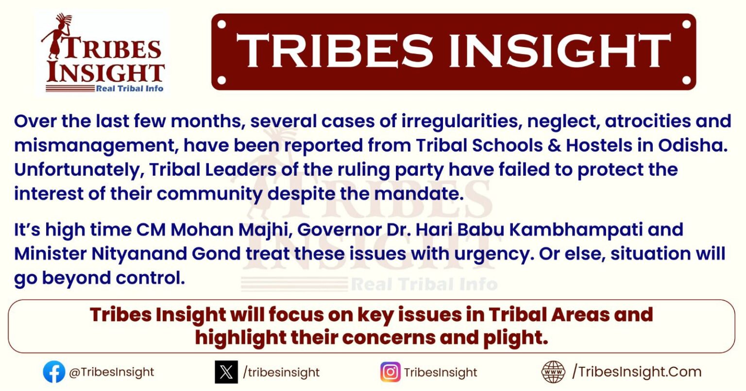 Tribes Insight - Tribal Areas need Urgent Attention - The News Insight