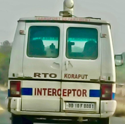 RTO Koraput Interceptor Vehicle operates without a Valid Insurance ...